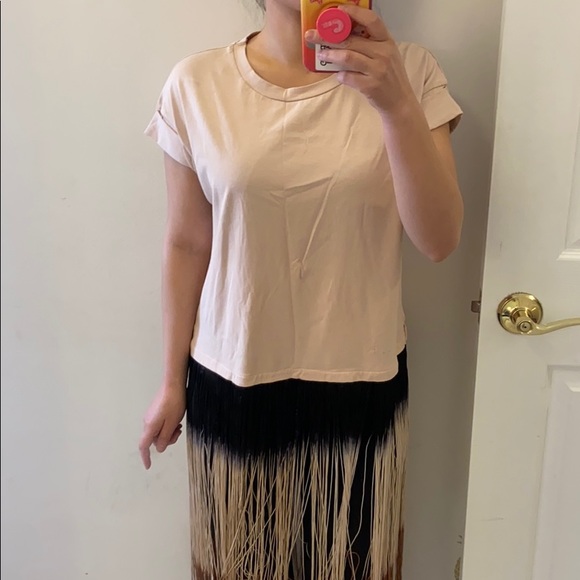 Zara | Tops | Zara Fringe Top S | Poshmark
